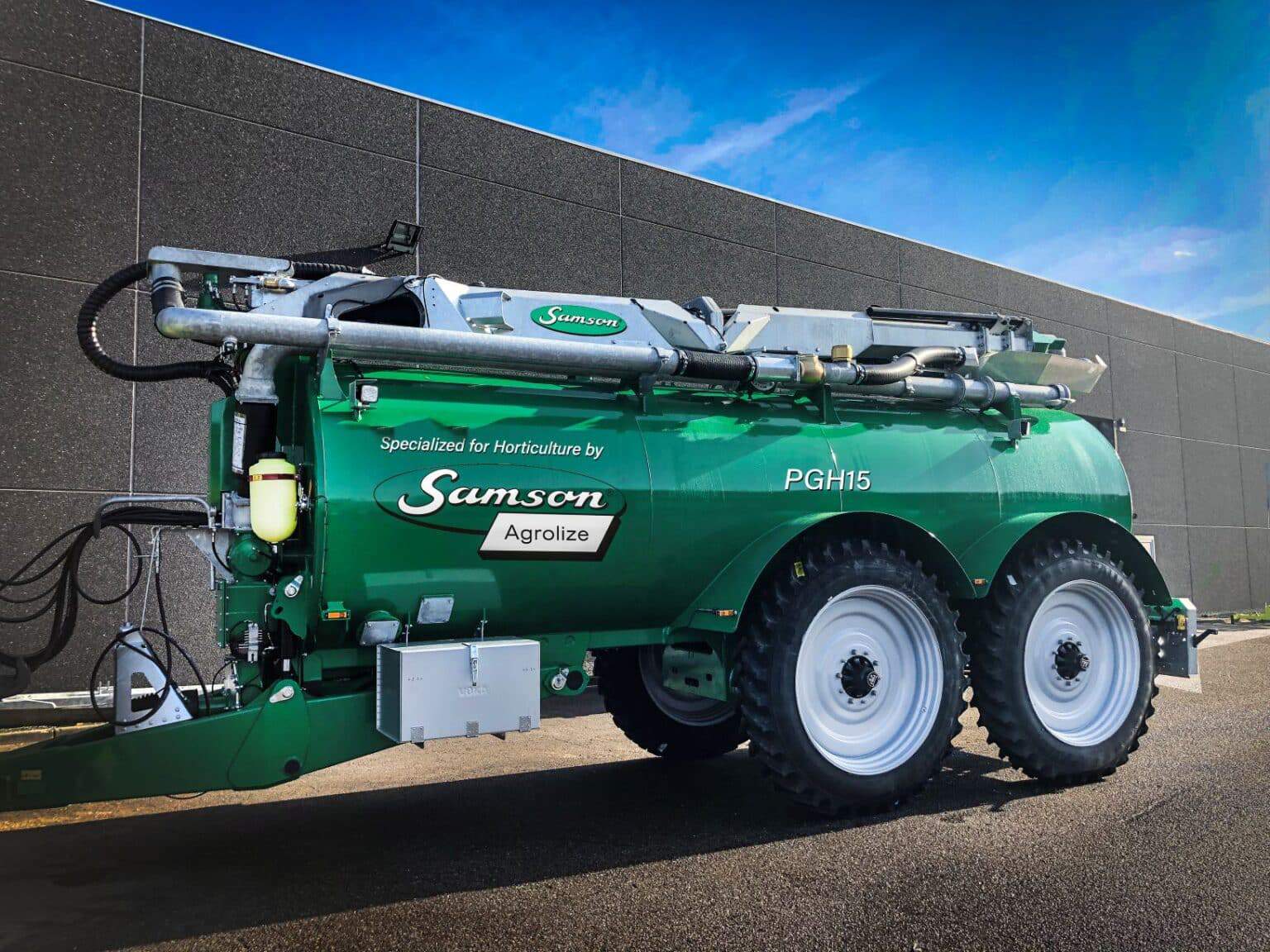 SAMSON PGH - DEN EKSTREMT PRÆCISE SAMSON GYLLEVOGN - Samson Agrolize